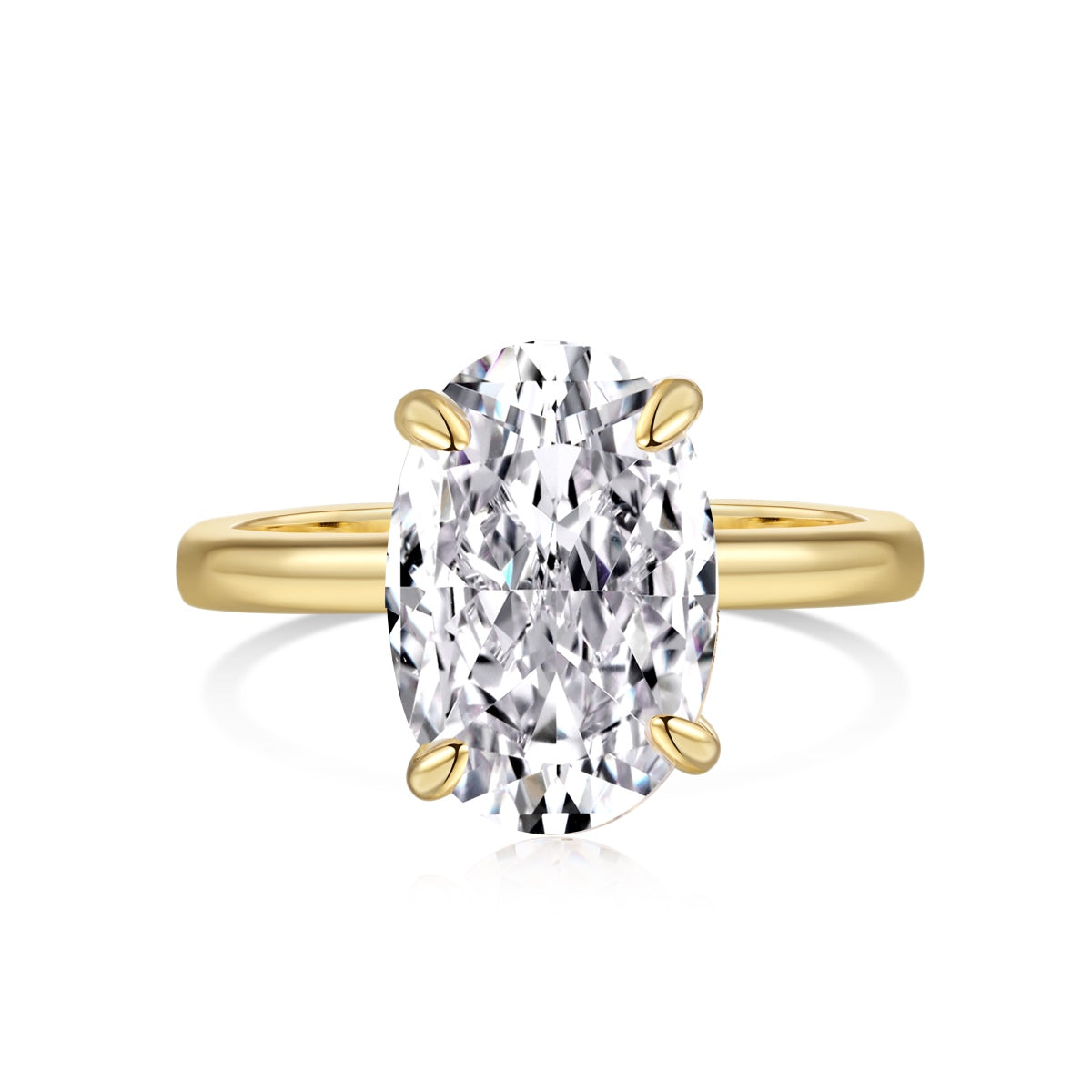 Shop Cubic Zirconia Oval Rings – Travel Ring Co